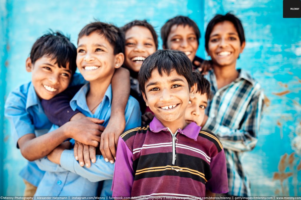Smiling Indian Boys Together, Rajasthan, India - Mlenny Photography ...